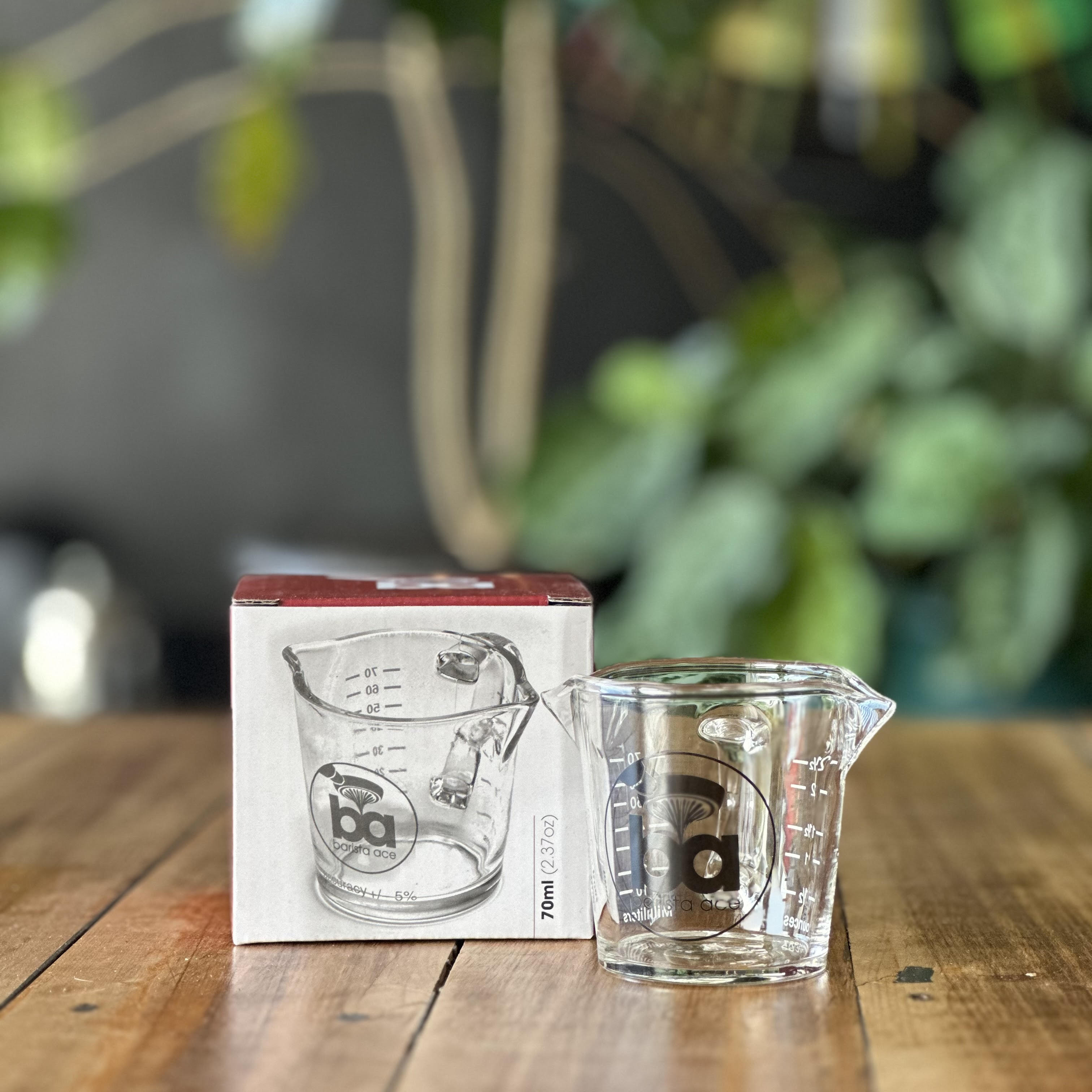 Barista Ace Double Spout Shot Glass